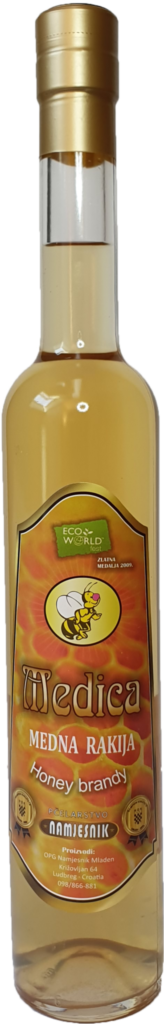 Medna rakija - Pčelarstvo Namjesnik